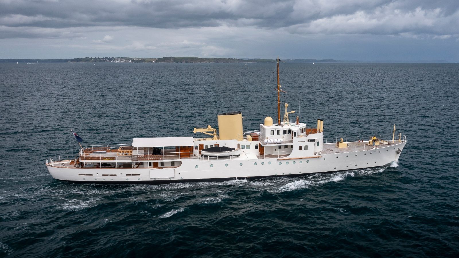 Inside the two-year restoration of classic superyacht Marala